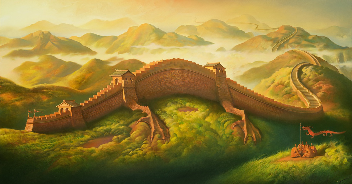 SKY AND OCEAN | Vladimir Kush - Kush Fine Art